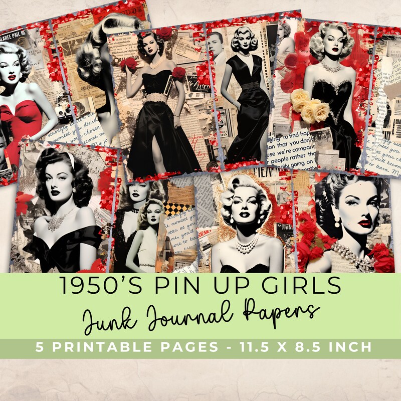 Pin up Cards - Etsy