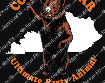 Cocaine Bear Svg - Etsy Australia