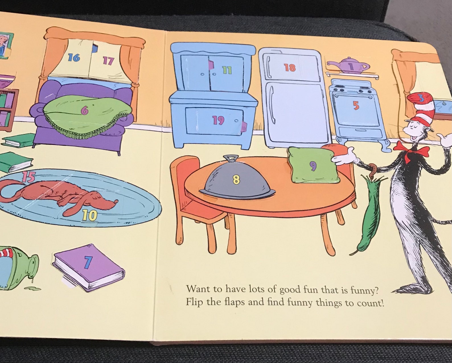 The Cat in the Hat, Great Big Flap Book - Etsy