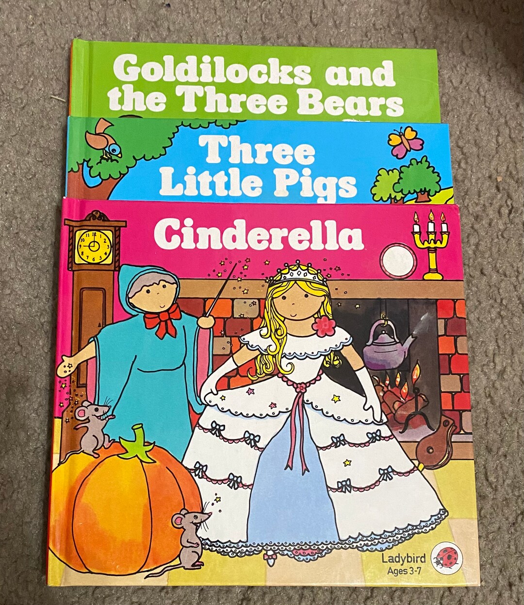 Set of 3 Ladybird Story Books - Etsy