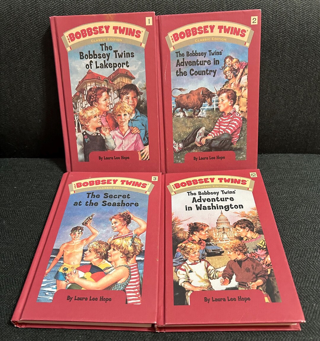 4 Bobbsey Twins, Set of 4 Classic Editions by Laura Lee Hope - Etsy
