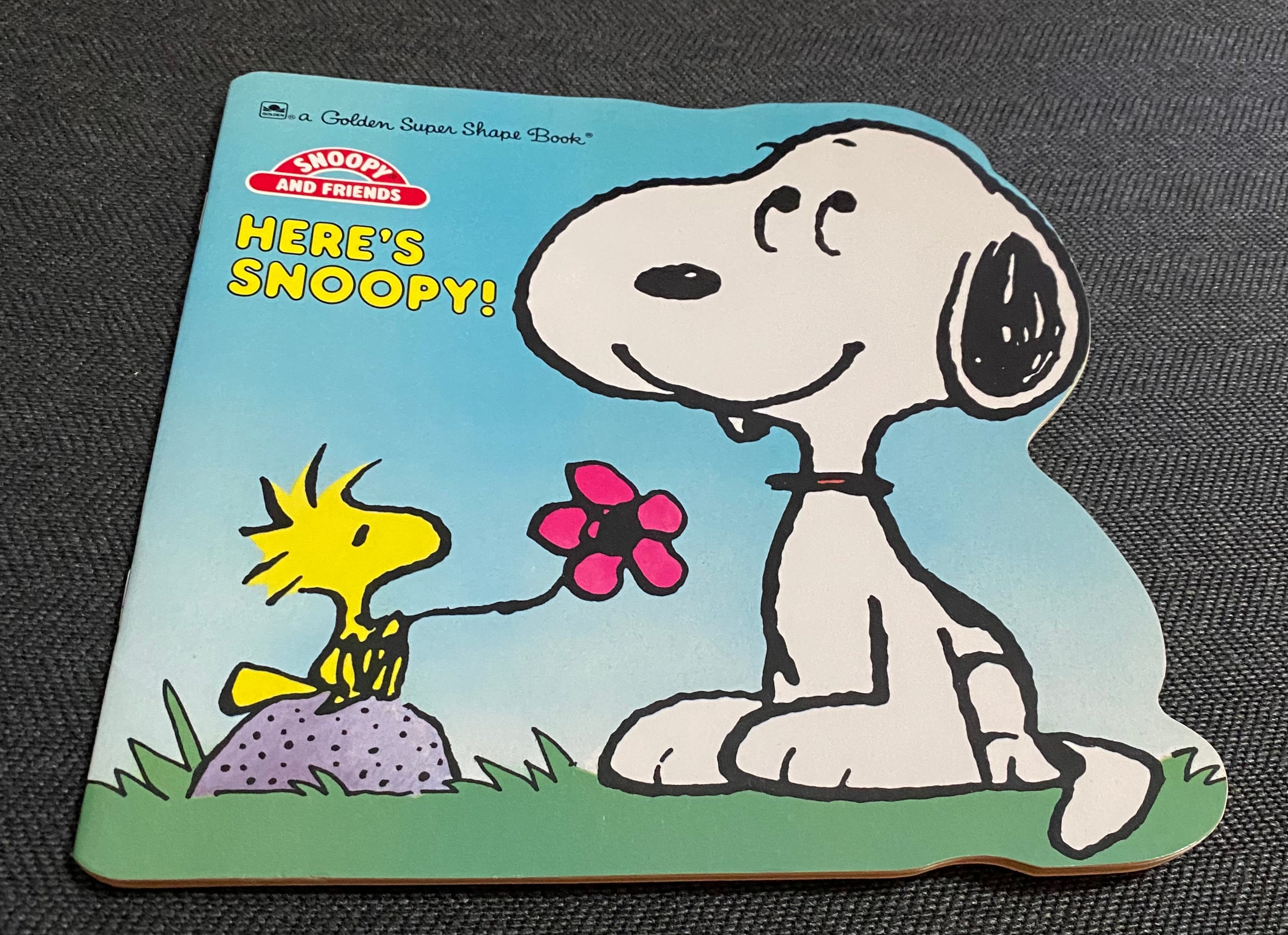 Here’s Snoopy, Golden Super Shape Book - Etsy