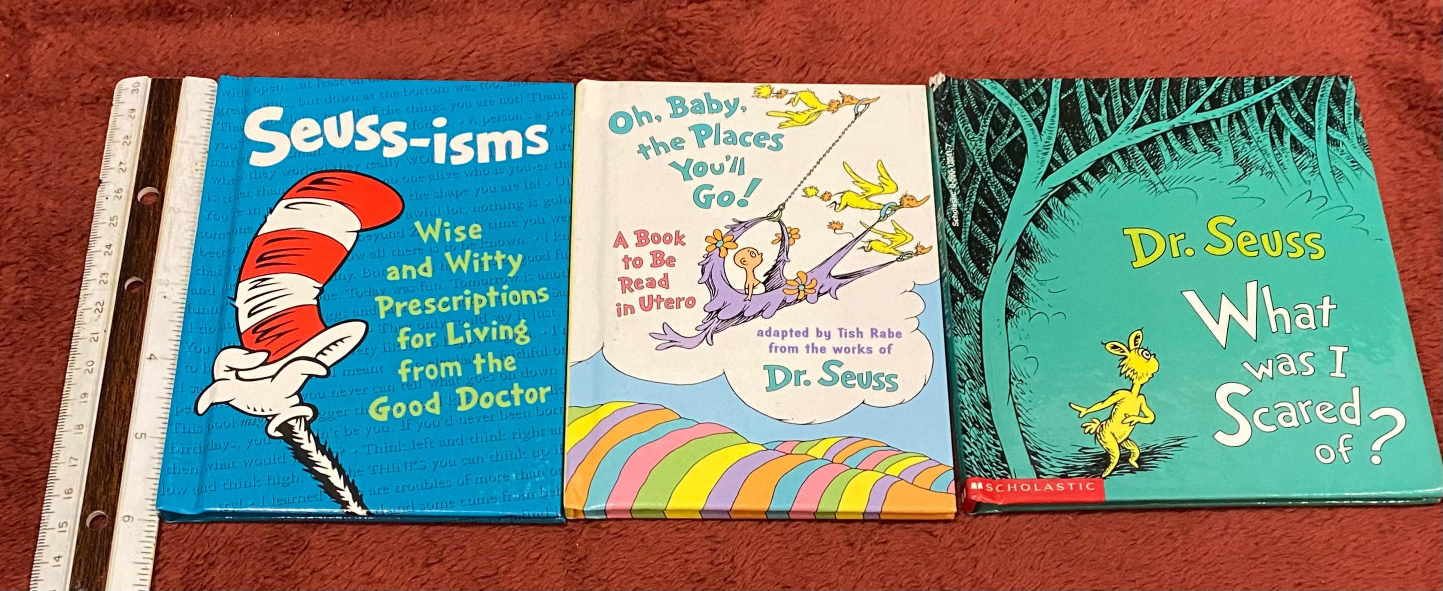 Dr. Seuss Oh Baby, the Places Youll Go, Seuss-isms, What Was I Scared ...