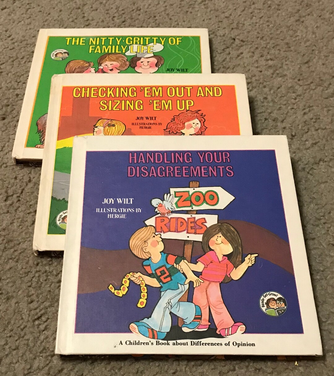 Ready Set Grow Books by Joy Wilt Set of 3 - Etsy