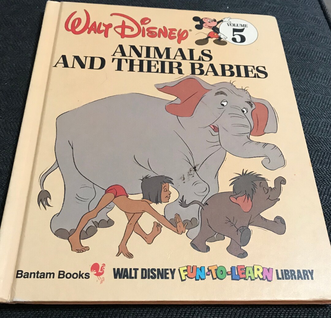 Walt Disney Animals and Their Babies - Etsy