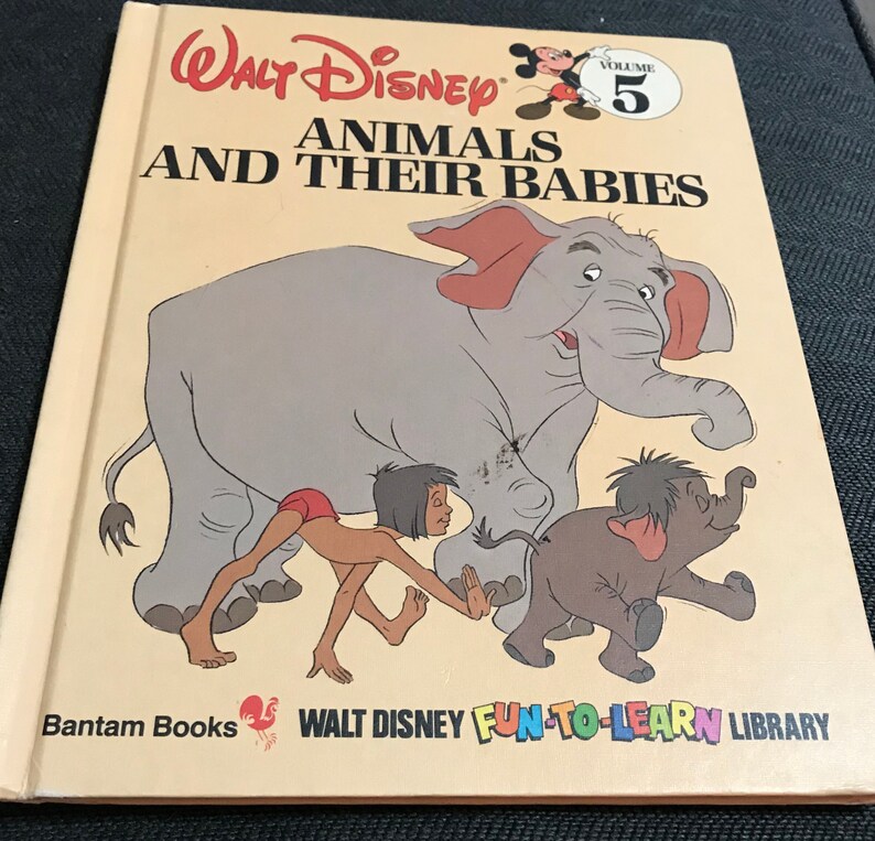 Walt Disney Animals and Their Babies - Etsy