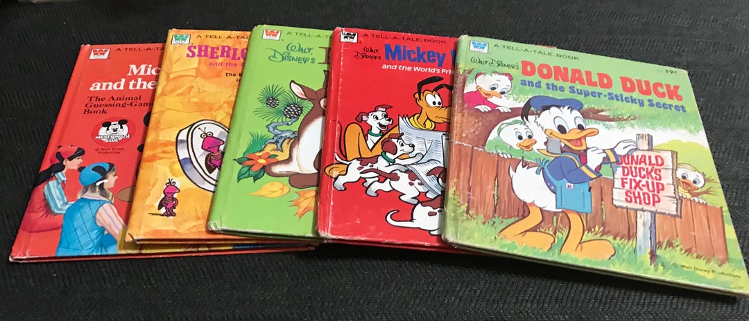Whitman Tell A Tale Books ( Set of 5) - Etsy