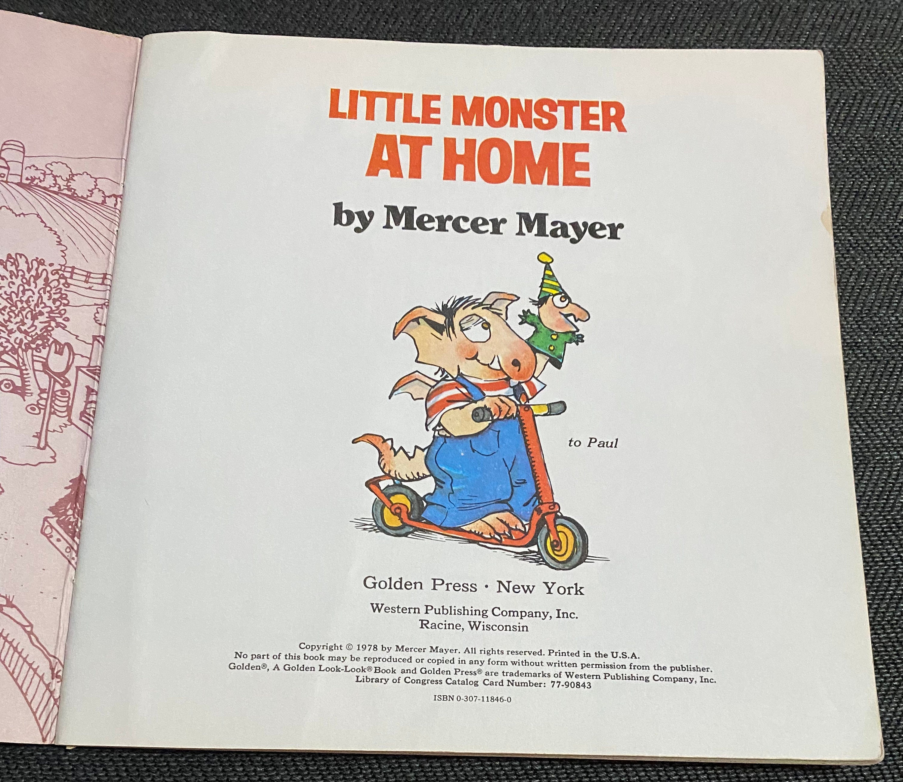 Little Monster at Home by Mercer Mayer - Etsy