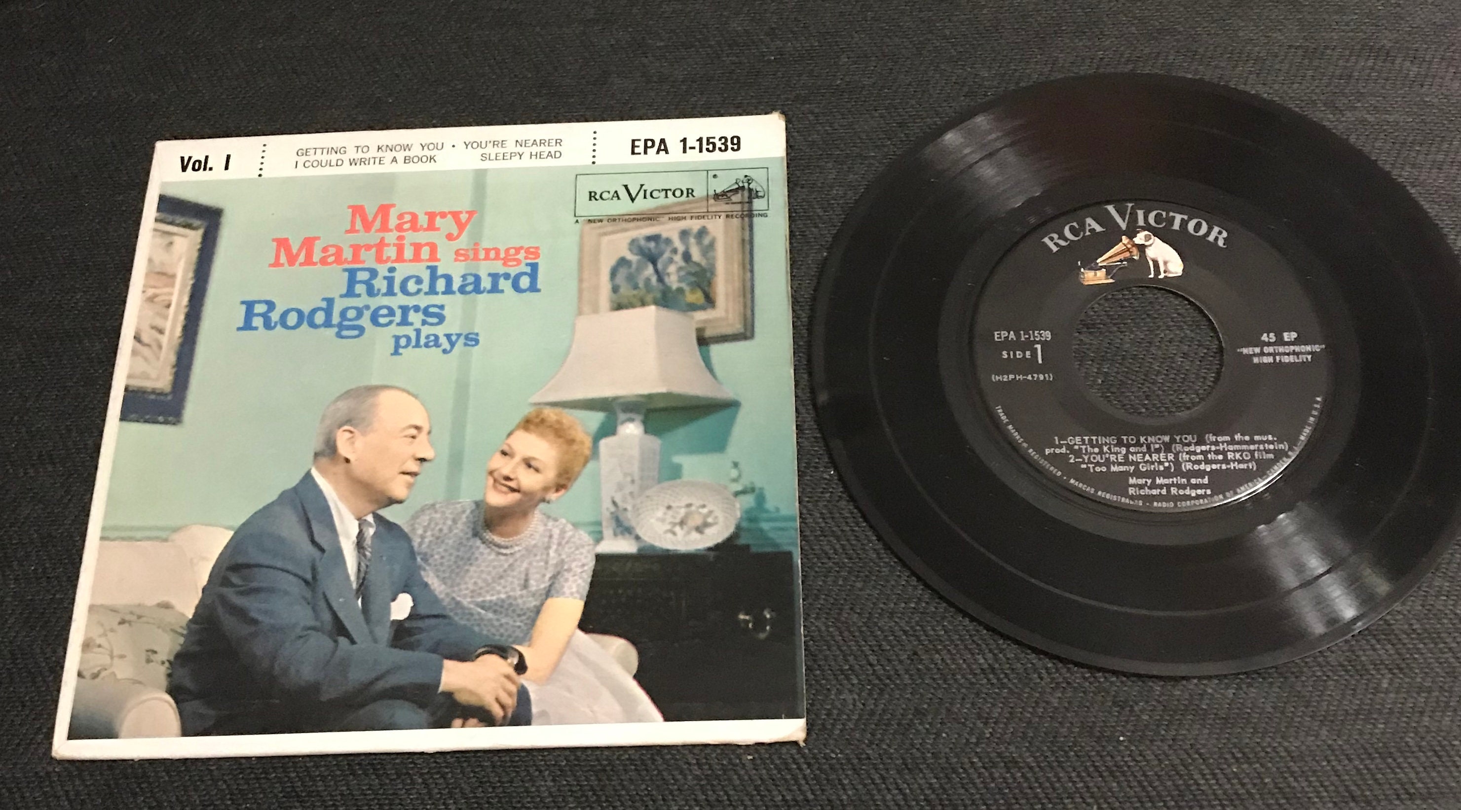 Mary Martin Sings, Richard Rodgers Plays - Etsy
