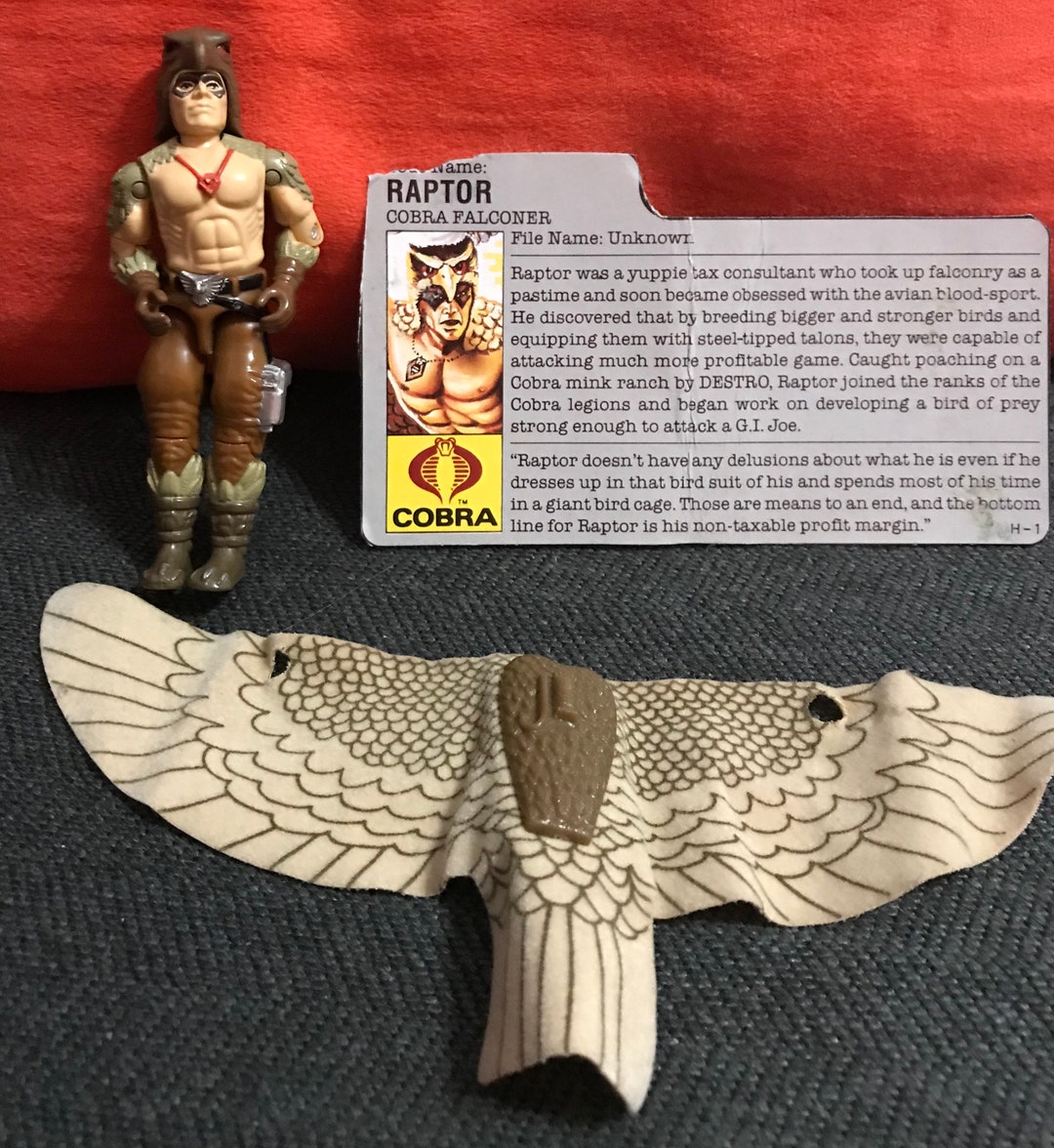 G I Joe RAPTOR - Etsy