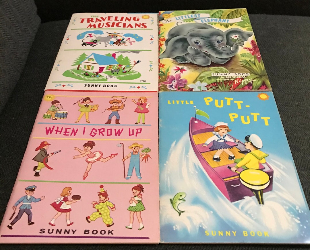 Sunny Books, Set of 4 - Etsy