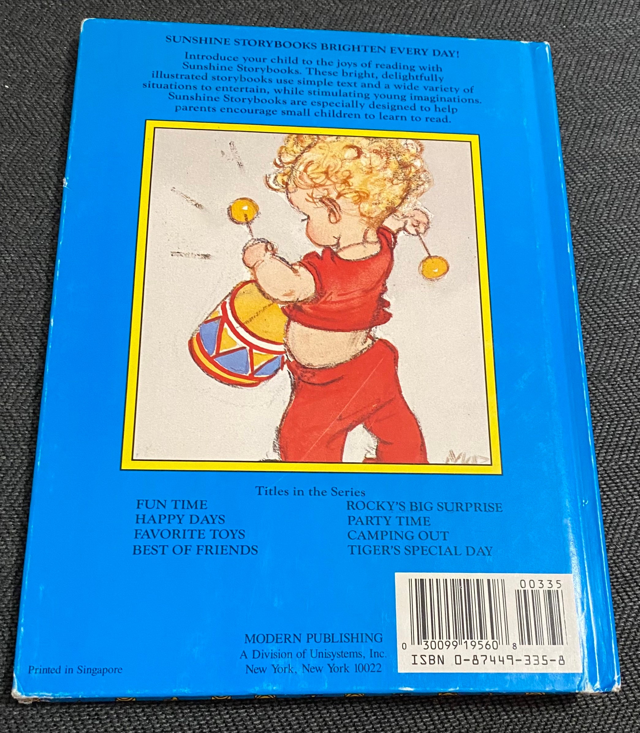 A Sunshine Storybook, Set of 3 Books, Best of Friends, Fun Time and ...