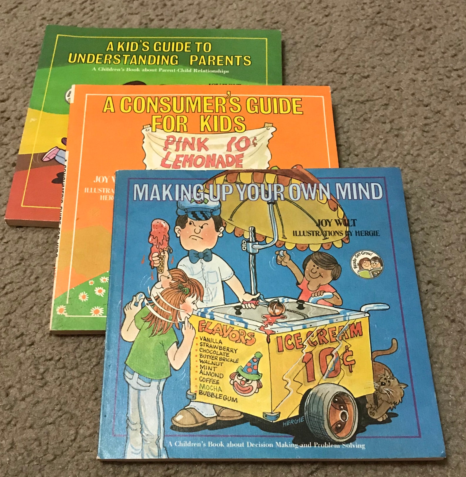 Ready Set Grow Books by Joy Wilt Set of 3 - Etsy