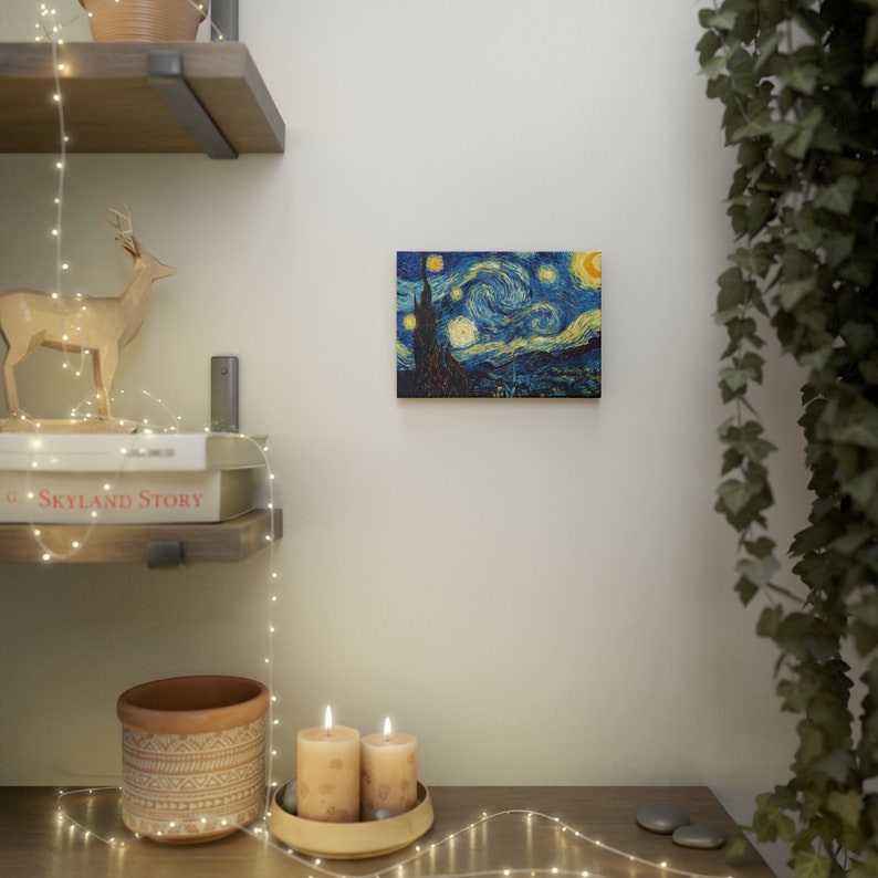 Vincent Van Gogh Starry Night Canvas, Van Gogh Starry Night, Van Gogh ...