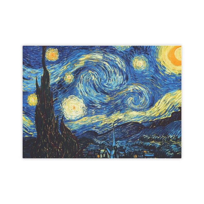 Vincent Van Gogh Starry Night Canvas, Van Gogh Starry Night, Van Gogh ...
