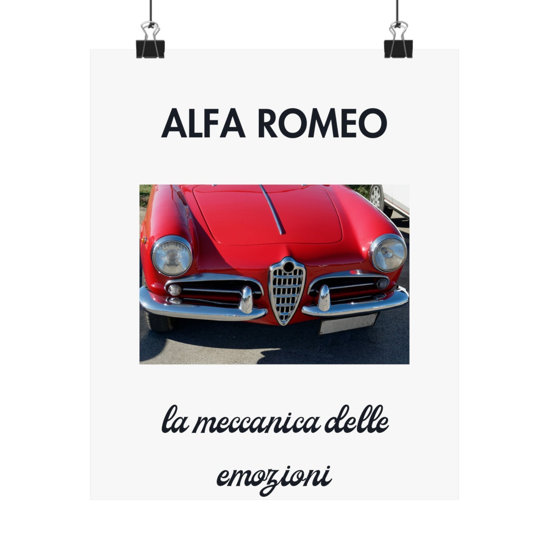 Alfa Romeo Poster, Alfa Romeo Wall Art, Alfa Romeo, Alfa Romeo Gift, Gift for Alfa Romeo Owner ...