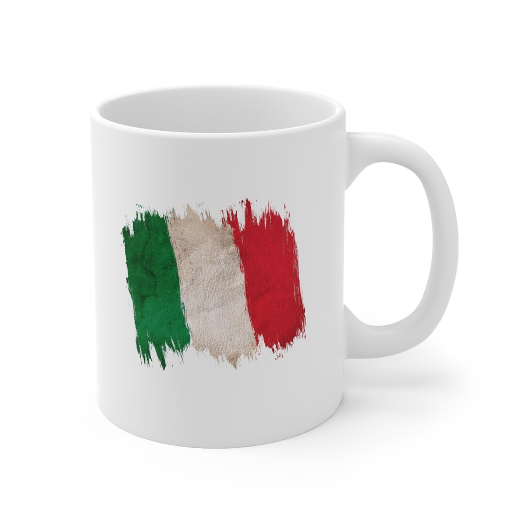 Italy Mug, Italy Coffee Mug, Italian Flag Mug, Italian Flag, Gift for ...