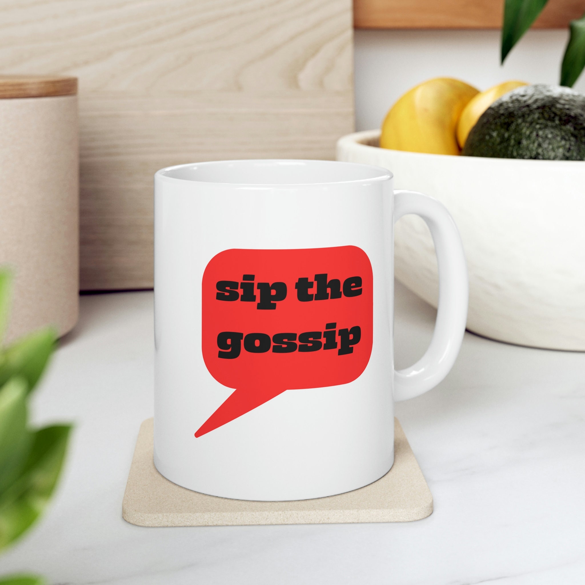 Maneskin Mug, Sip the Gossip, Sip the Gossip Mug, Maneskin Inspired Mug ...