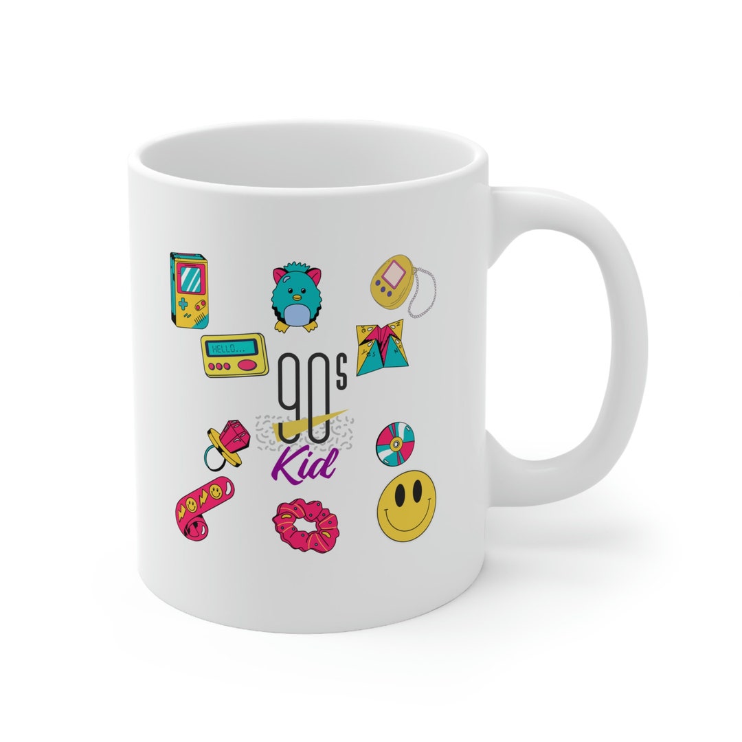 90's Mug, 90's Coffee Mug, 90's Kid Mug, 90's Kid, I Love the 90's ...