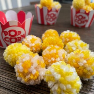 Catcorn, Pom Pom Cat Toy Popcorn (10 Toy Set) - Etsy