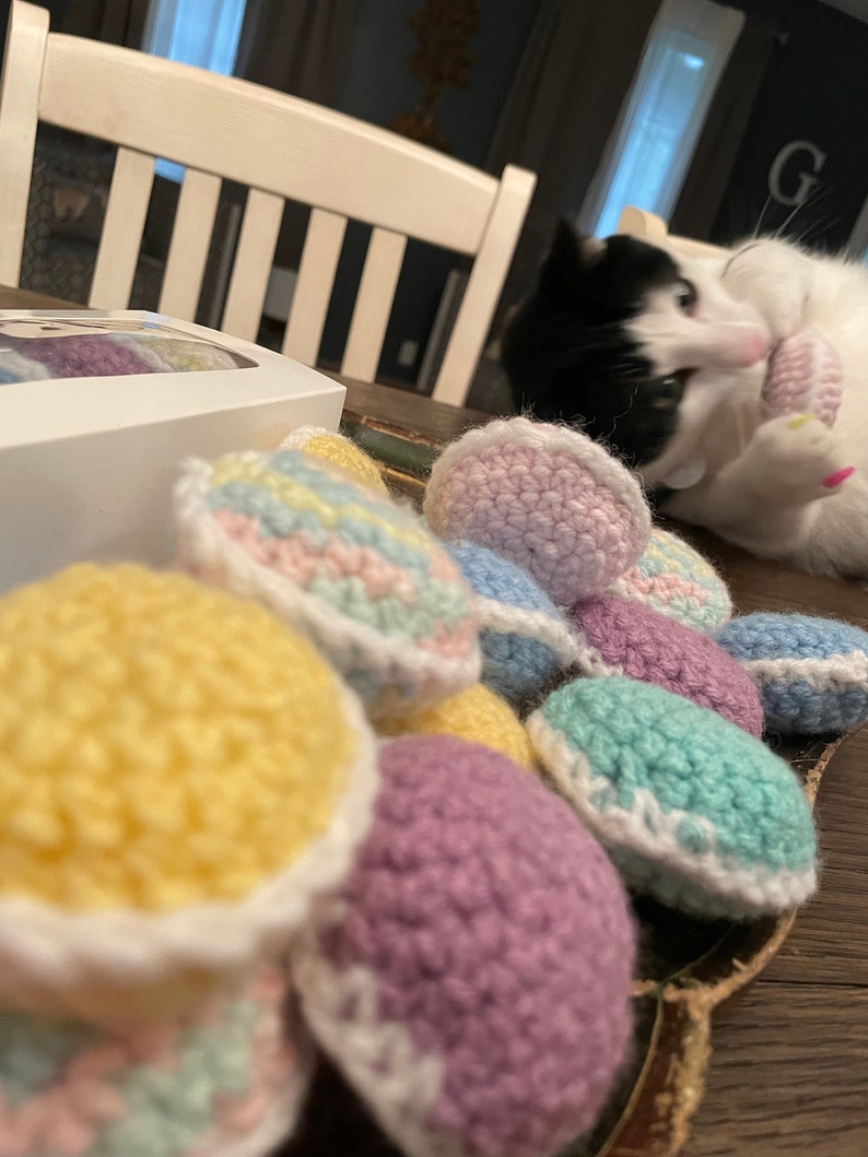 Cataroons, Catnip Macaroons (6 Toy Set) - Etsy