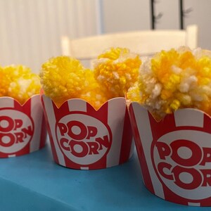 Catcorn, Pom Pom Cat Toy Popcorn (10 Toy Set) - Etsy