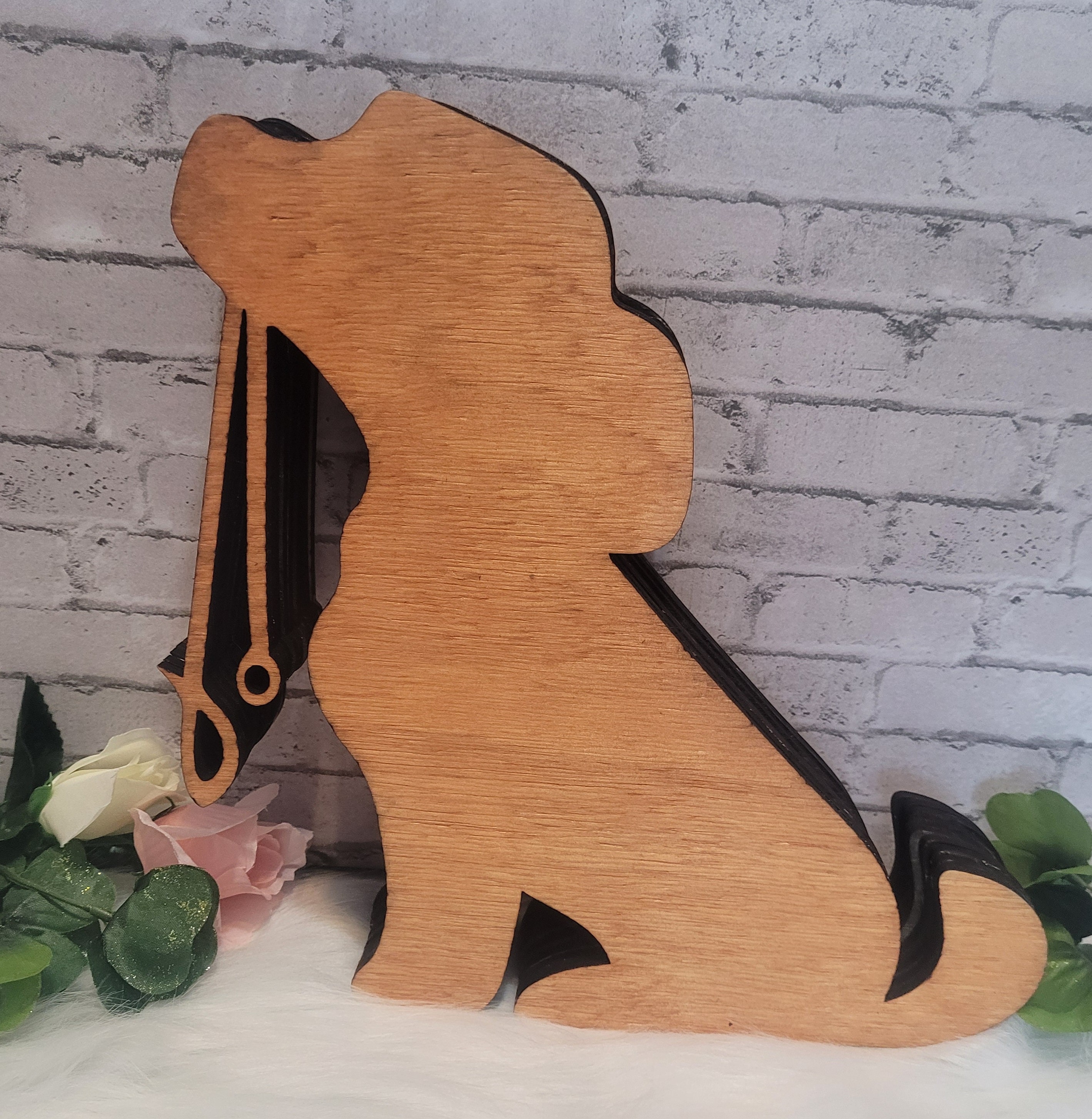 3 D Mandala Dog Multi Layer Wood Sculpture - Etsy