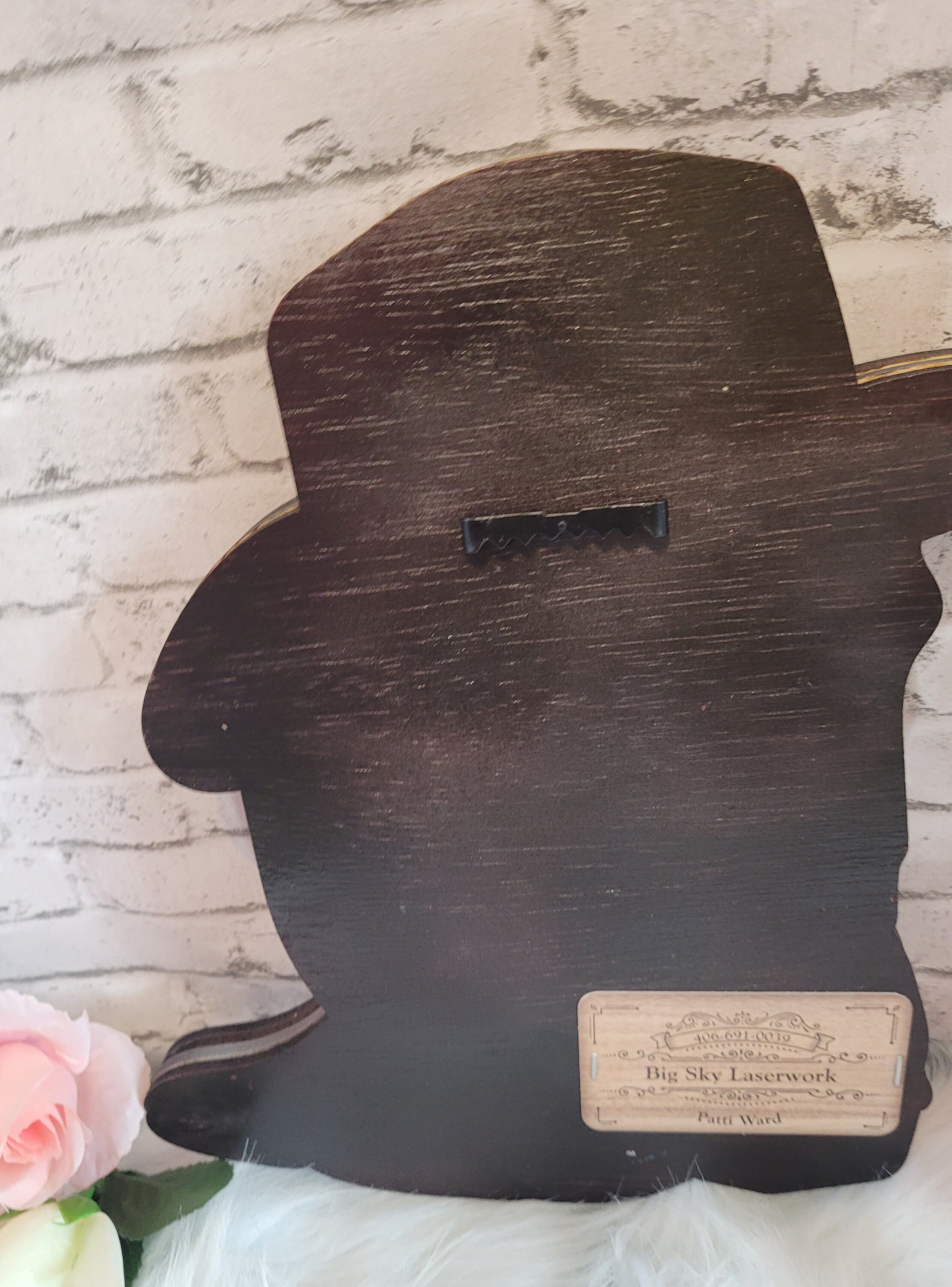 Cowboy Boots and Hat Multilayer Wood Wall Hanging - Etsy