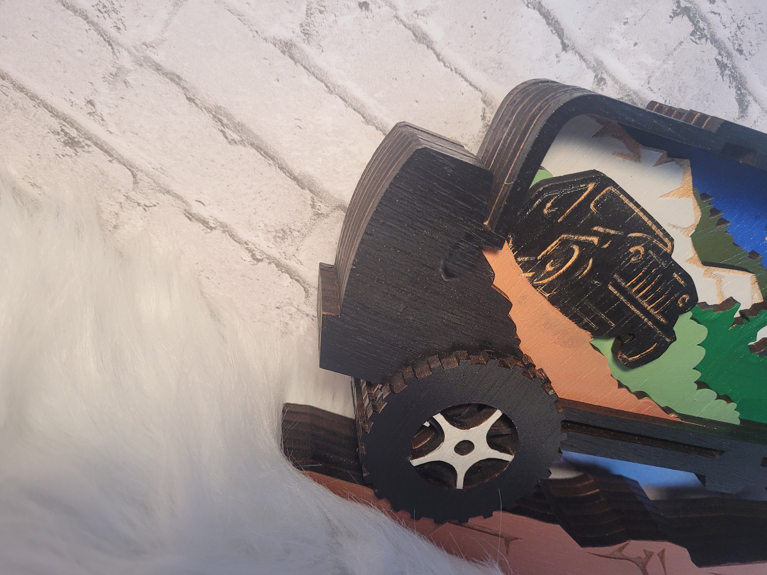 Multilayer Wood Jeep - Etsy