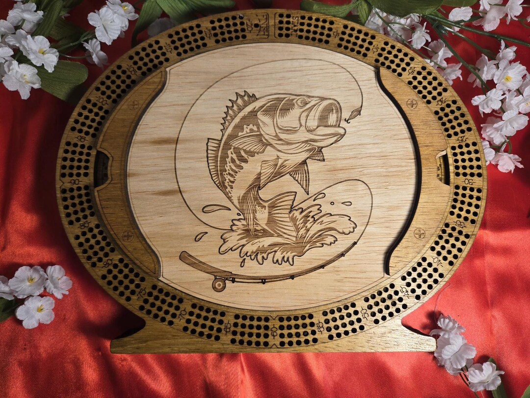Fishing Cribbage Stand up Board - Etsy