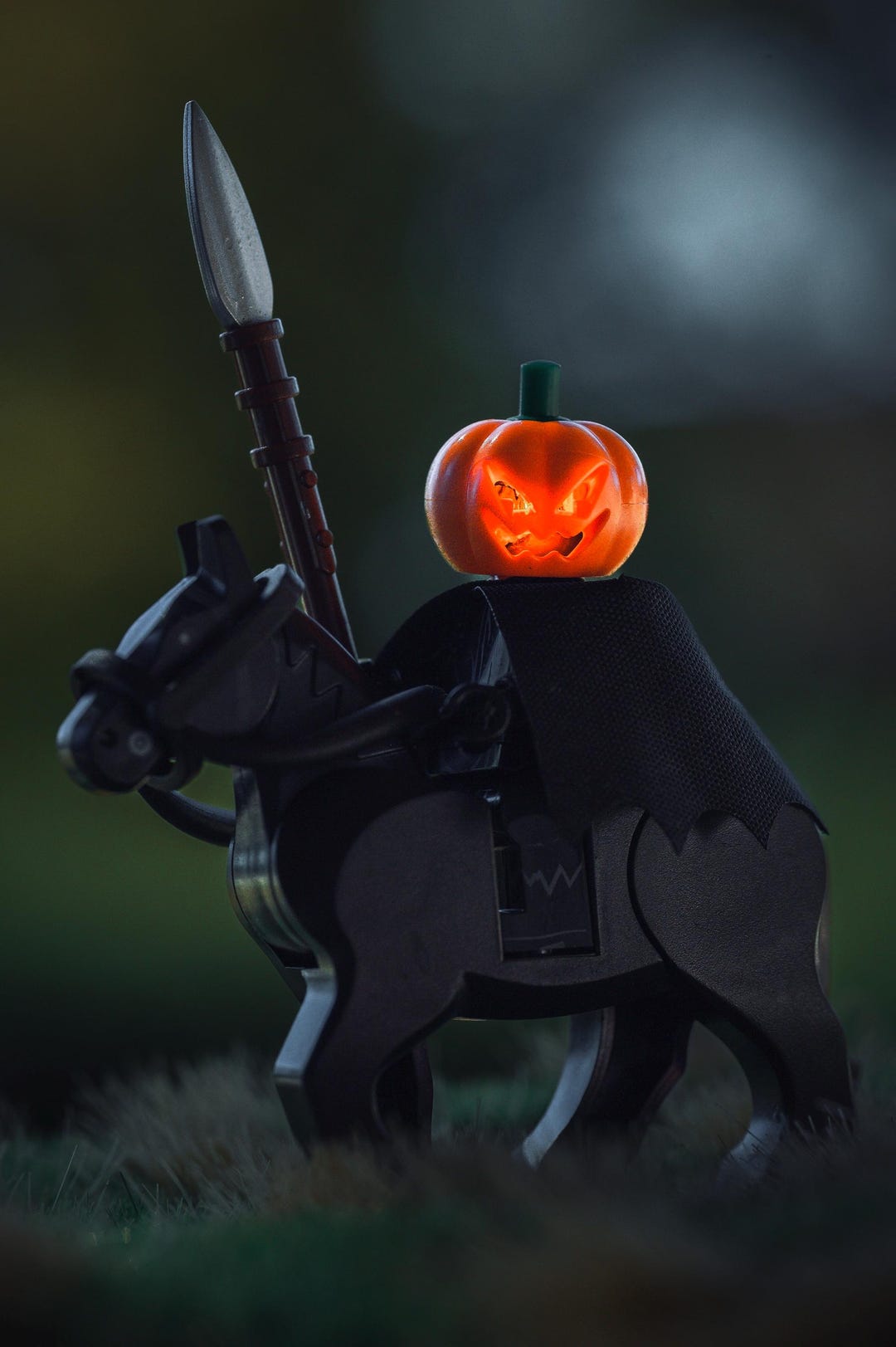 The Headless Horseman, Lego Photography Photo Print - Etsy