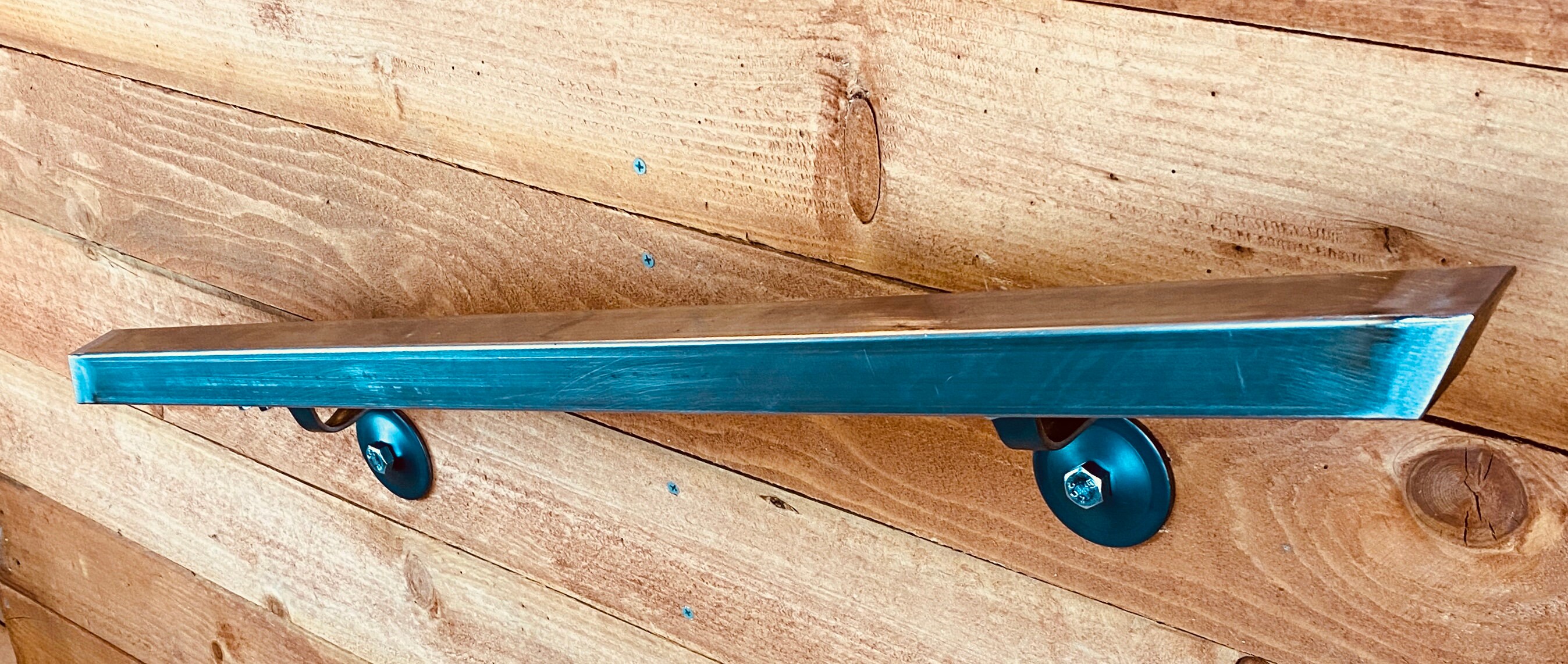 1.5x1.5 Metal Handrail, Raw, Angle Cut - Etsy