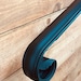 Metal Handrail, 2" Molding Cap, Big Volute, Flat Black - Etsy