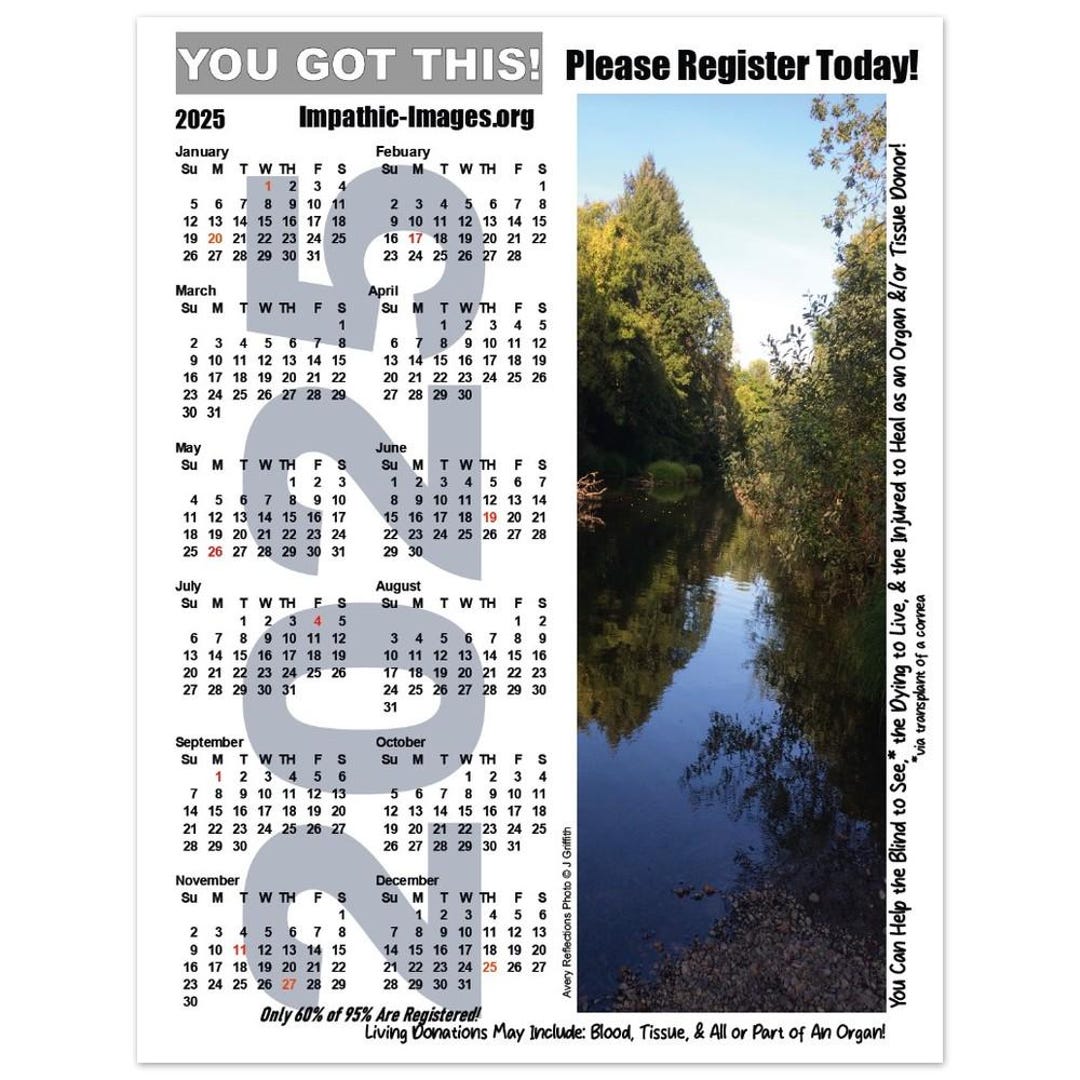 2025 Avery Reflections Calendar on Classic Semi-glossy Paper Poster - Etsy