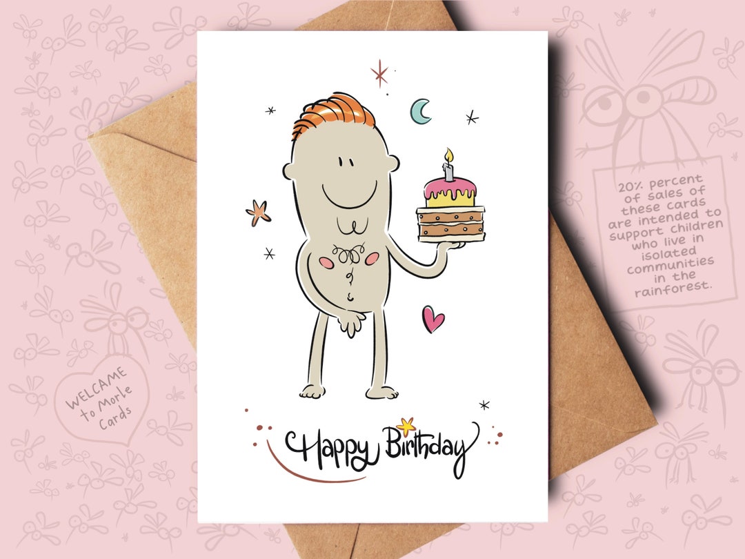 Ginger Funny Birthday Card for Him, a Best Friend, Boyfriend, Fiancé ...