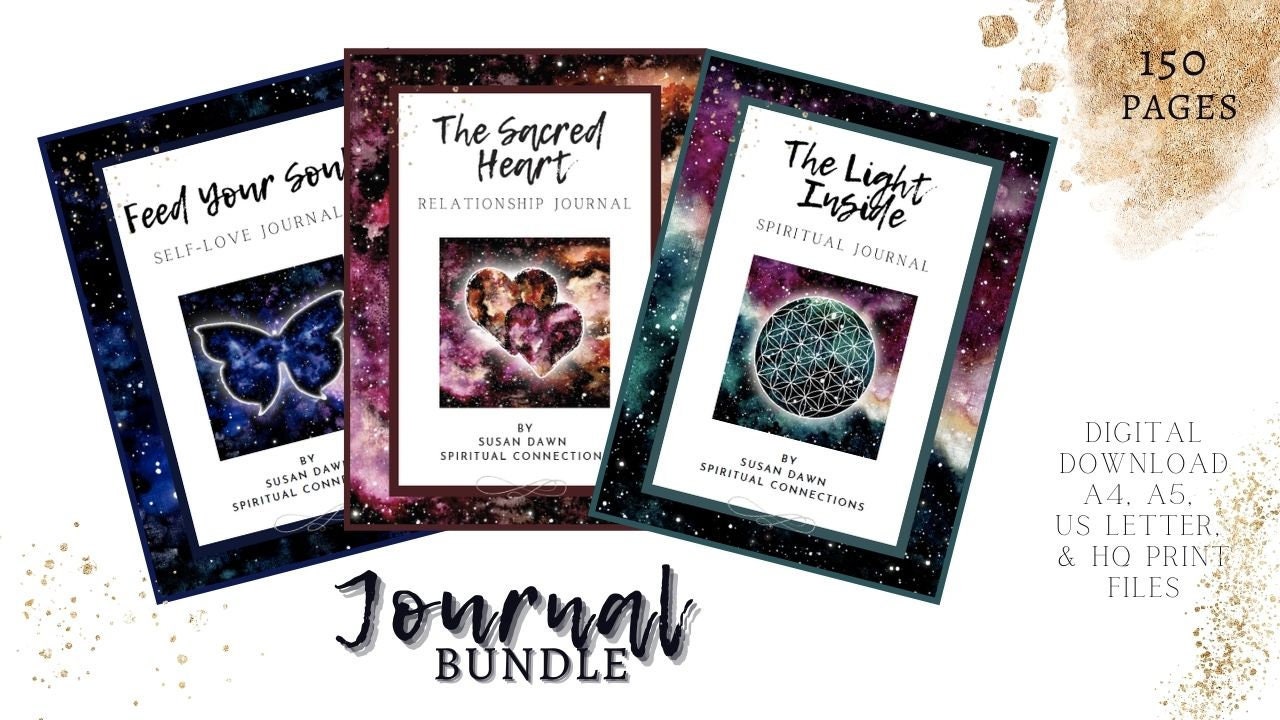 Spiritual Connections Journal Bundle Feed Your | Etsy