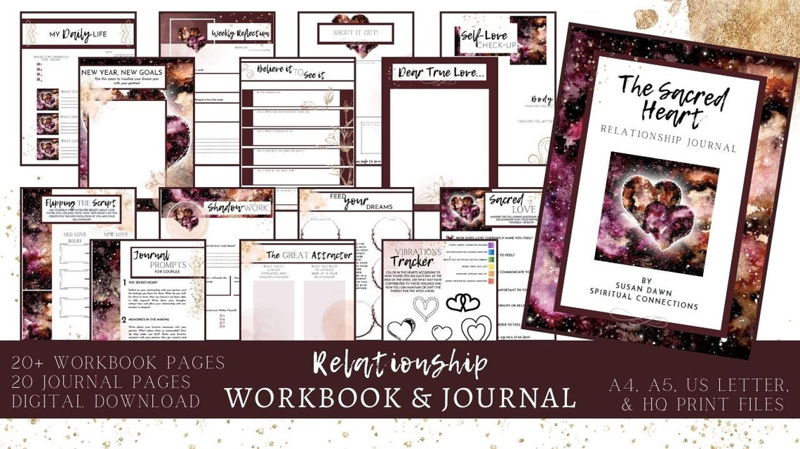 Spiritual Connections Journal Bundle Feed Your | Etsy