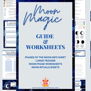 Moon Magic Guide & Worksheets (DIGITAL/PRINTABLE FILE) - Etsy