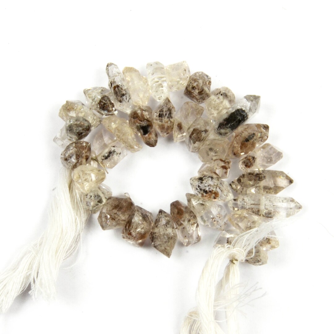 32 Pieces Herkimer Diamond Gemstone Beads Uneven Shape Beads - Etsy