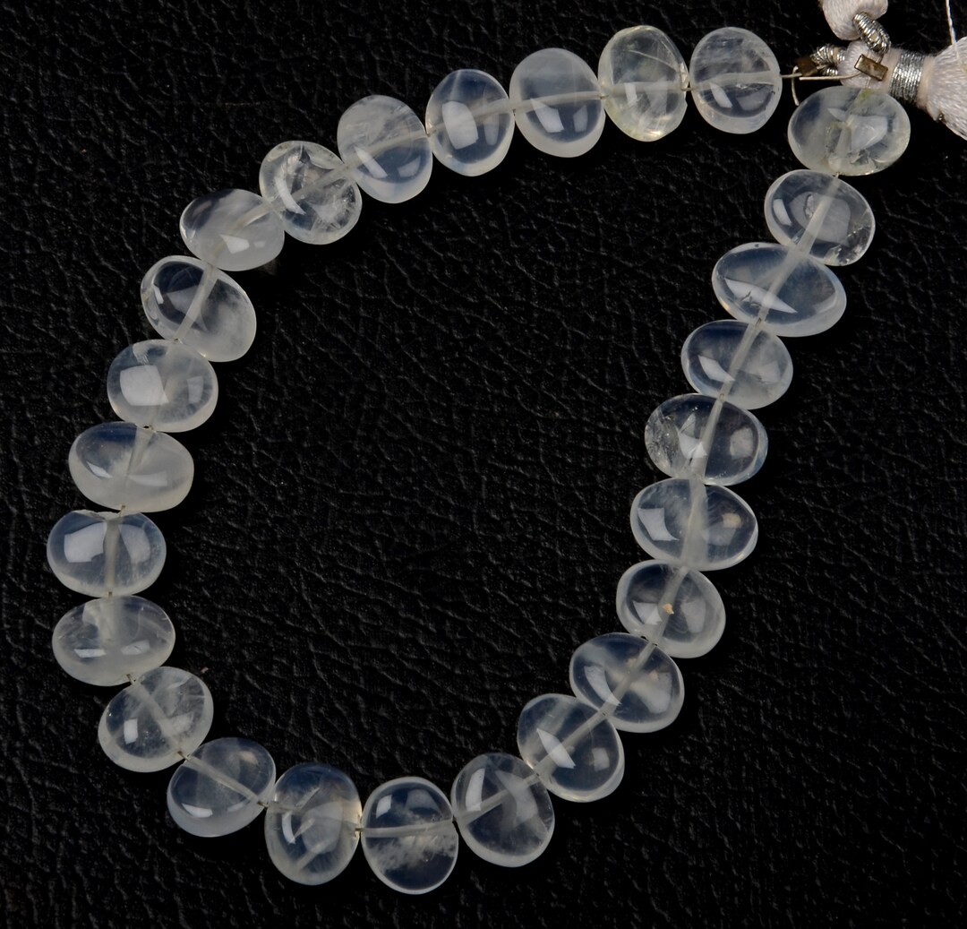 Girasol Quartz Gemstone Beads 8 Inch Strand 6X10-7X11 MM Beads - Etsy