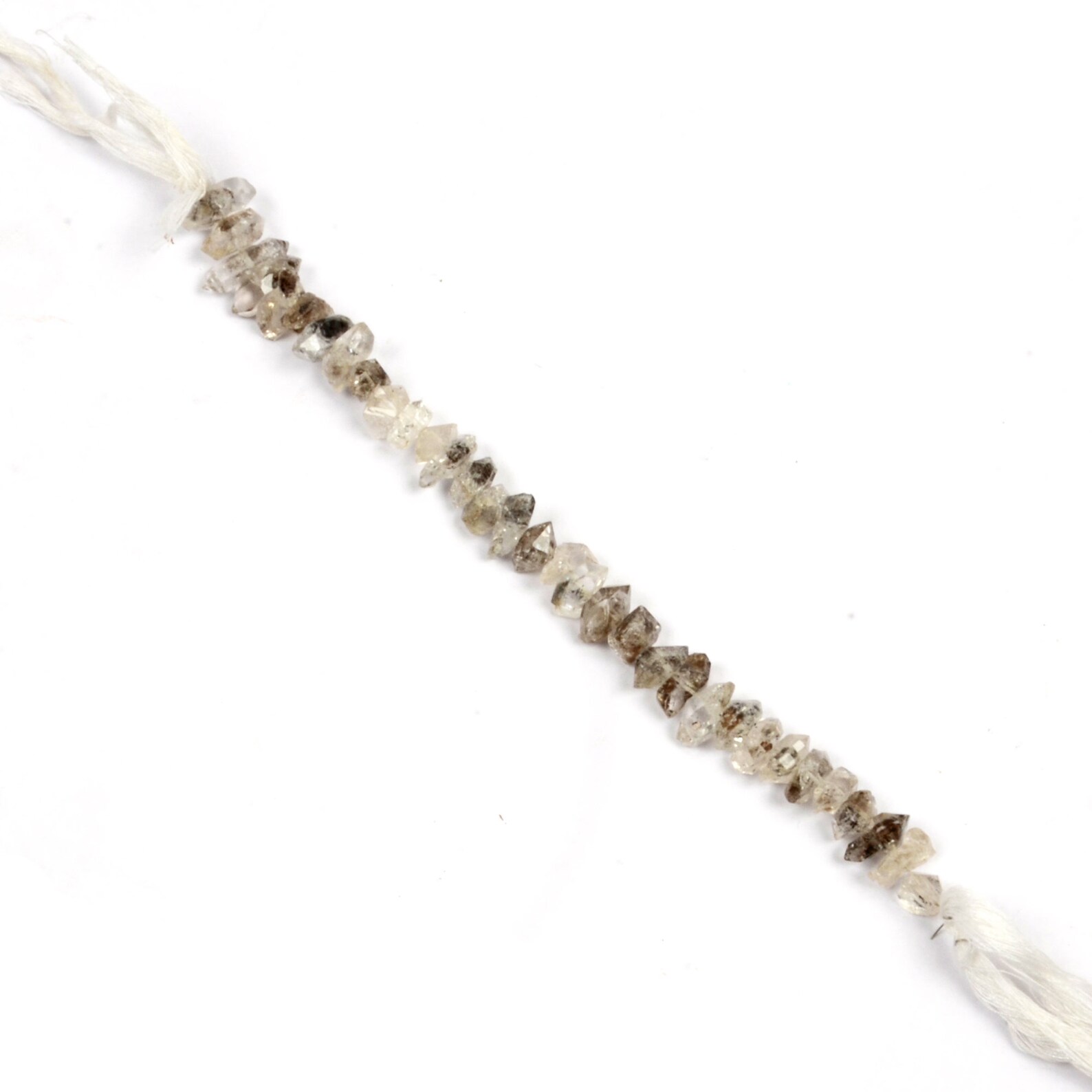 32 Pieces Herkimer diamond gemstone beads Uneven shape Beads | Etsy