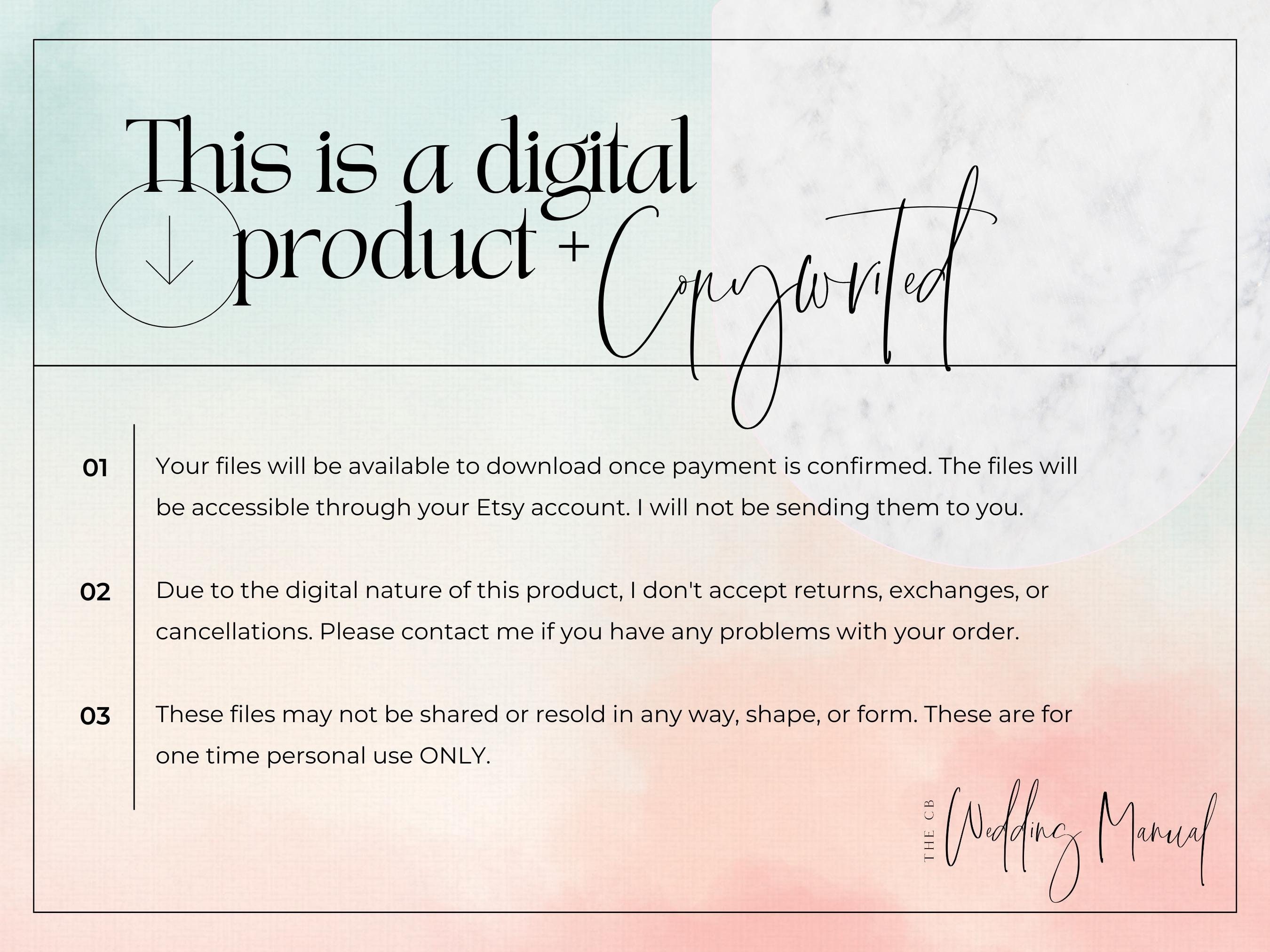 The Starter Kit Printable Wedding Planner, Wedding Planning Book ...