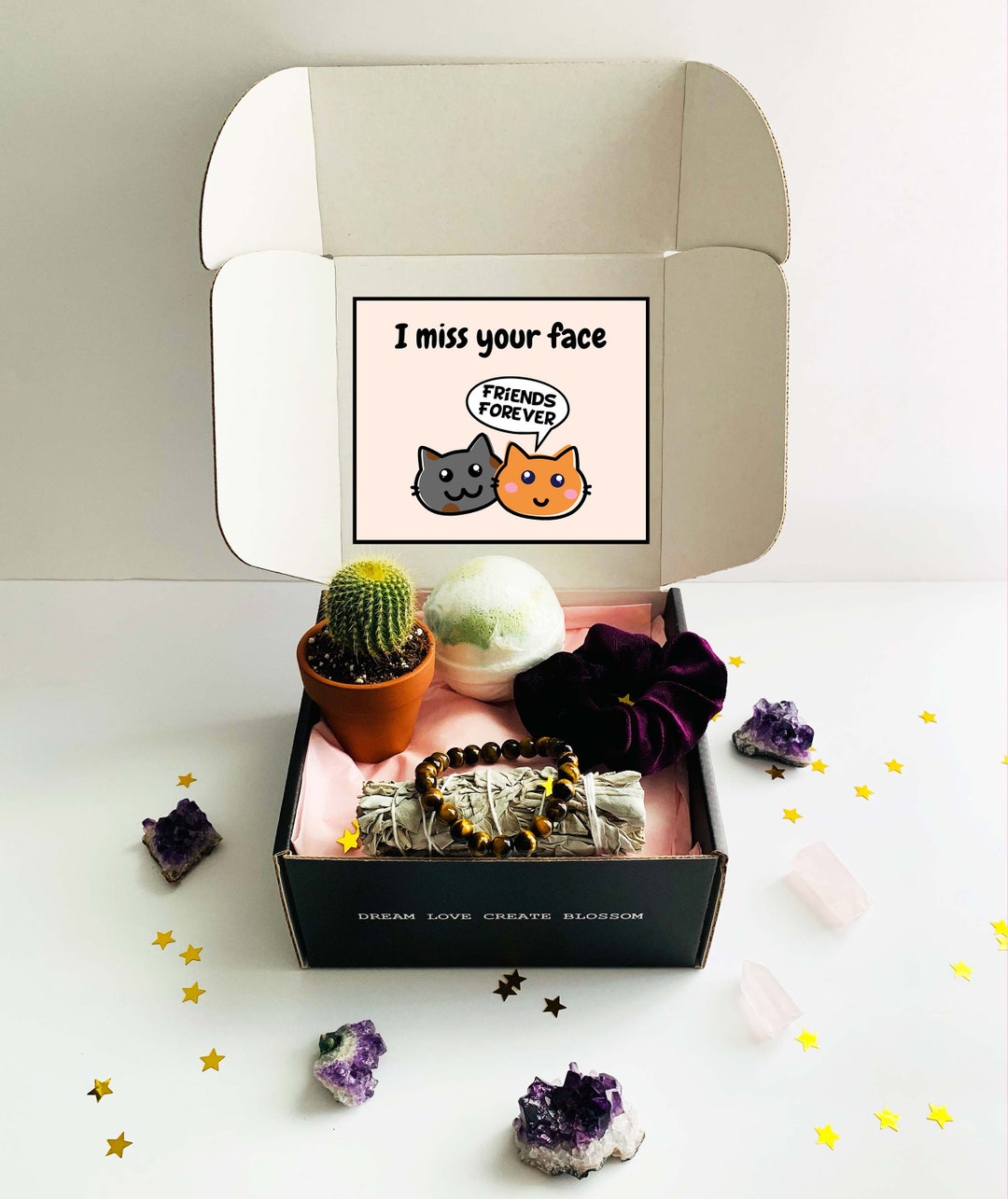 I MISS YOUR FACE Gift Bff Gift Miss You Gifts Set Miss - Etsy