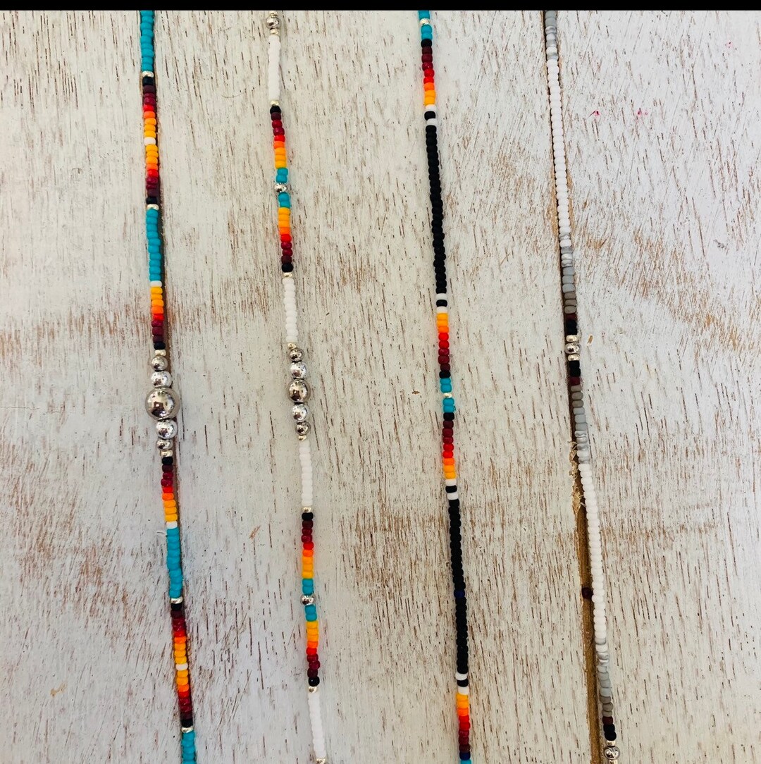 Beaded Sunset Chokers Made to Order - Etsy