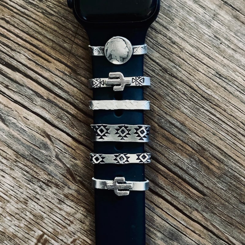 Western Apple Watch Charm - Etsy