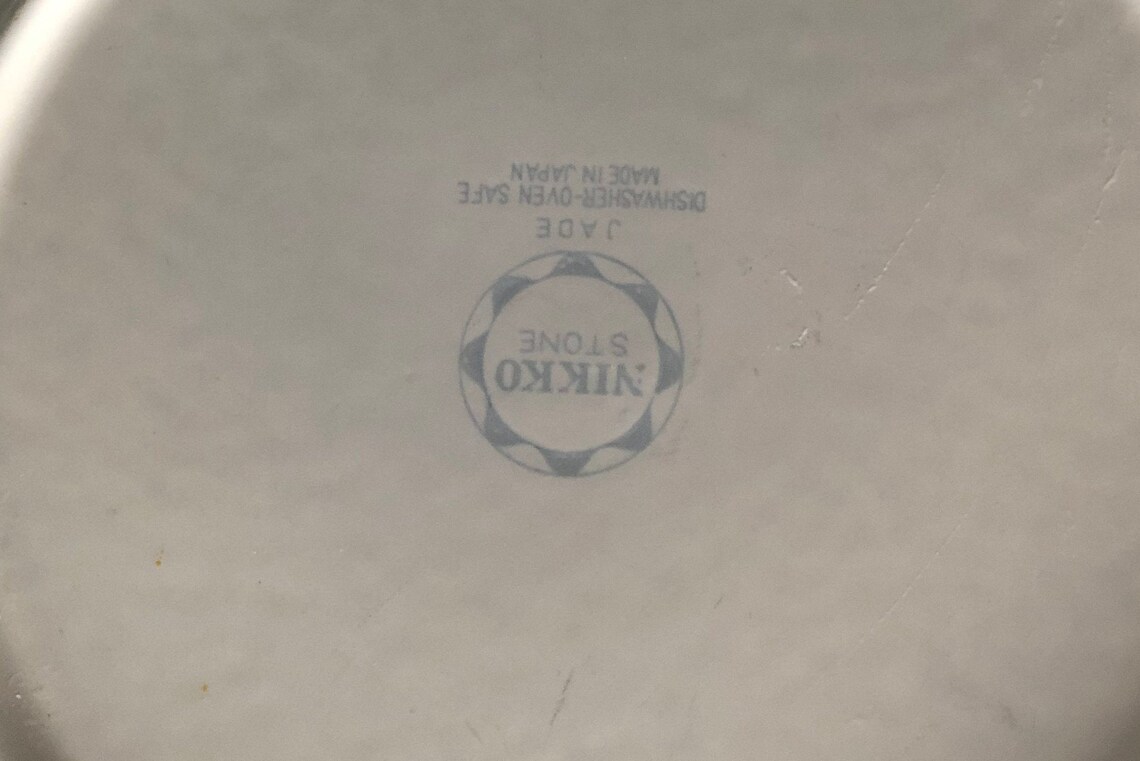 Nikko Dinner and Salad Plates - Etsy