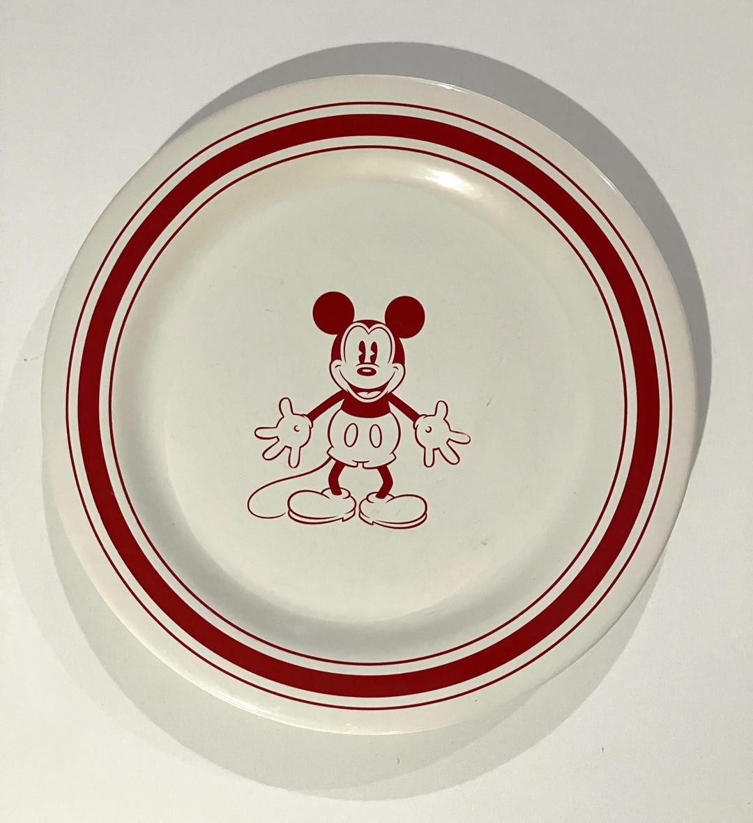 10-vintage Mickey Mouse Dinner Plates. Measure 11 - Etsy