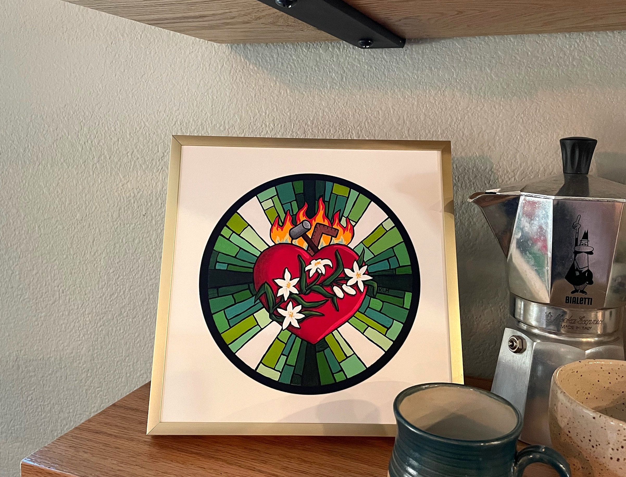 Most Chaste Heart of Joseph Print, 8x8 - Etsy