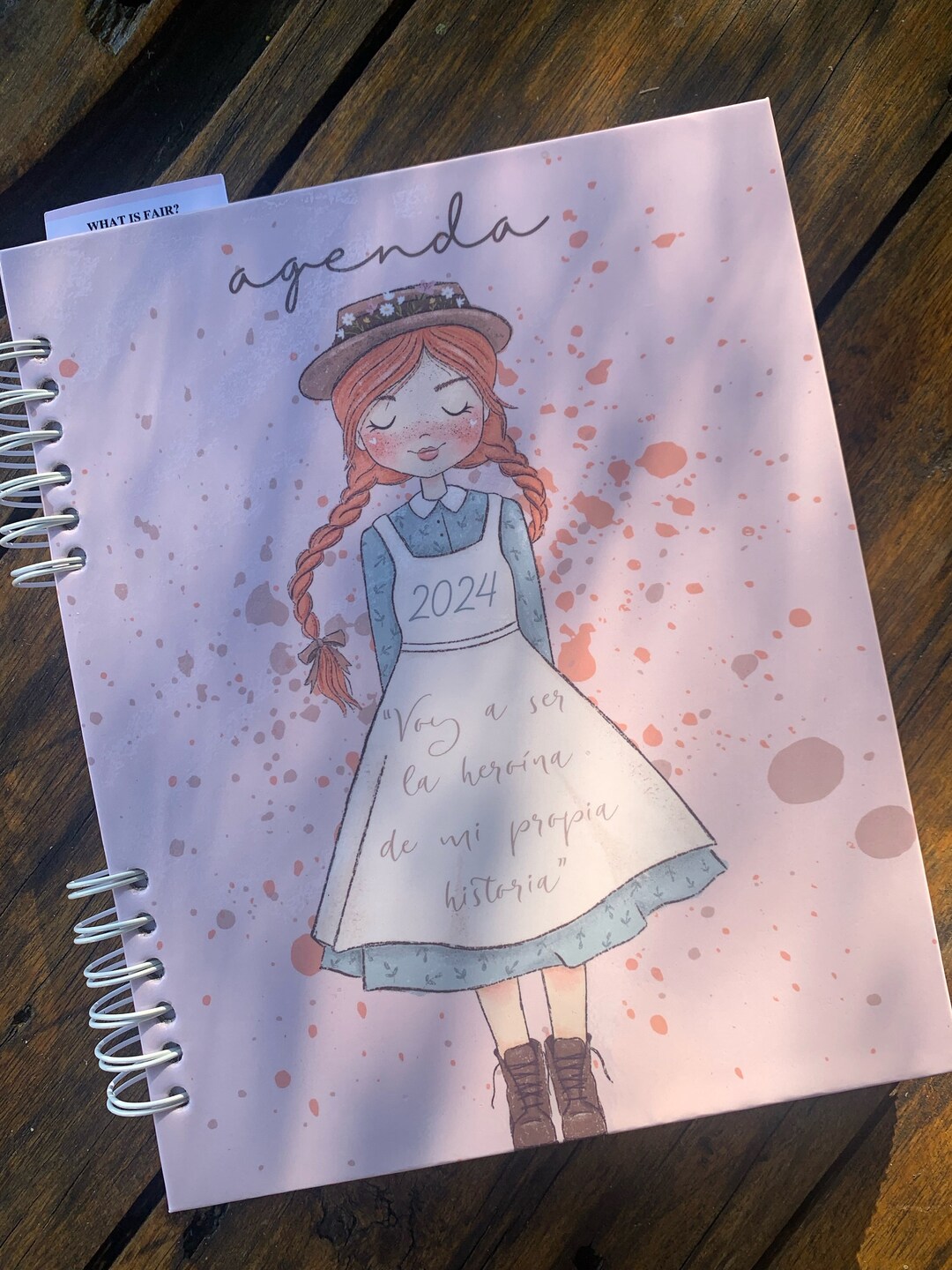 Anne 2024 Printable Agenda - Etsy UK