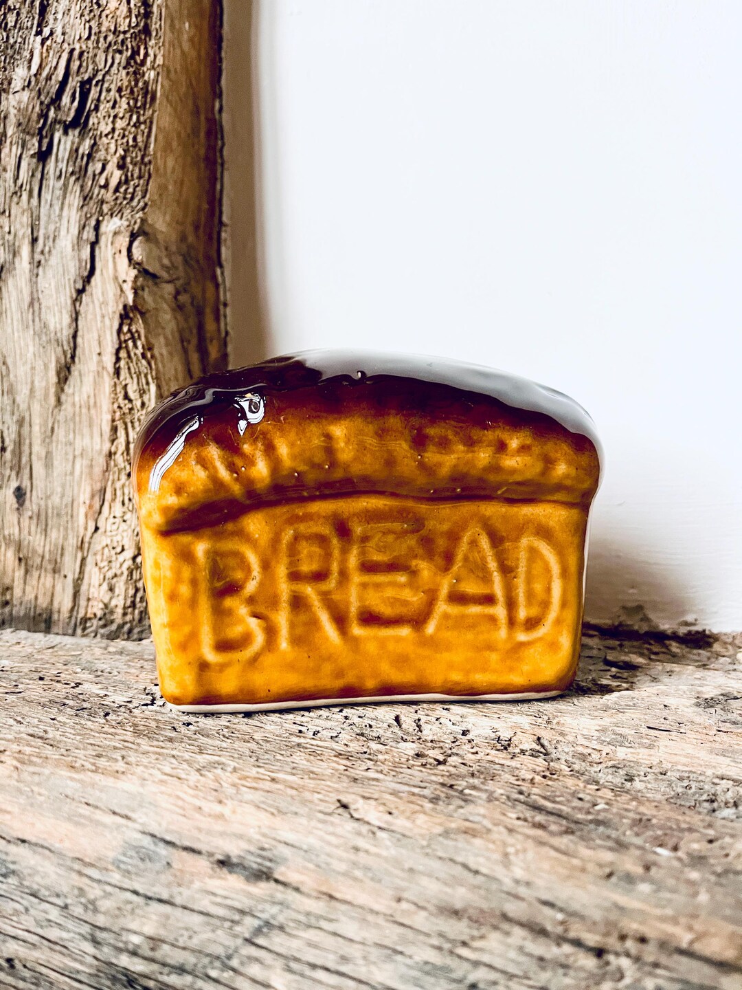 Vintage Bread Coin Money Box / Retro Kitchen Decor / Baking Gifts or ...